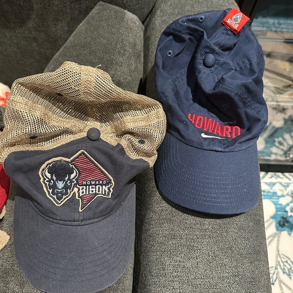 Accessories | Howard Bison Navy Caps | Poshmark